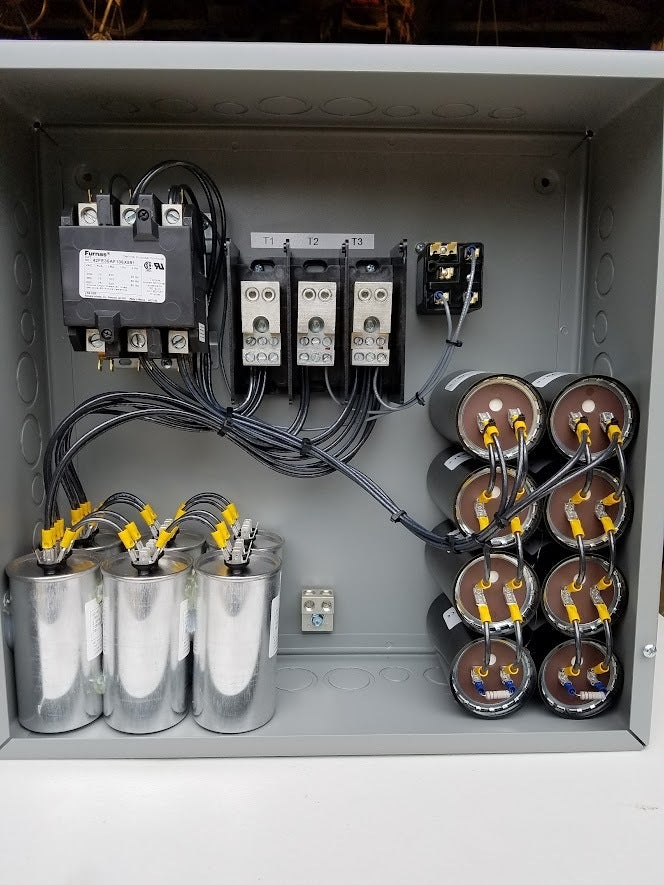 75HP Cnc Balanced 3 Phase Rotary Converter Panel | Croman Converters